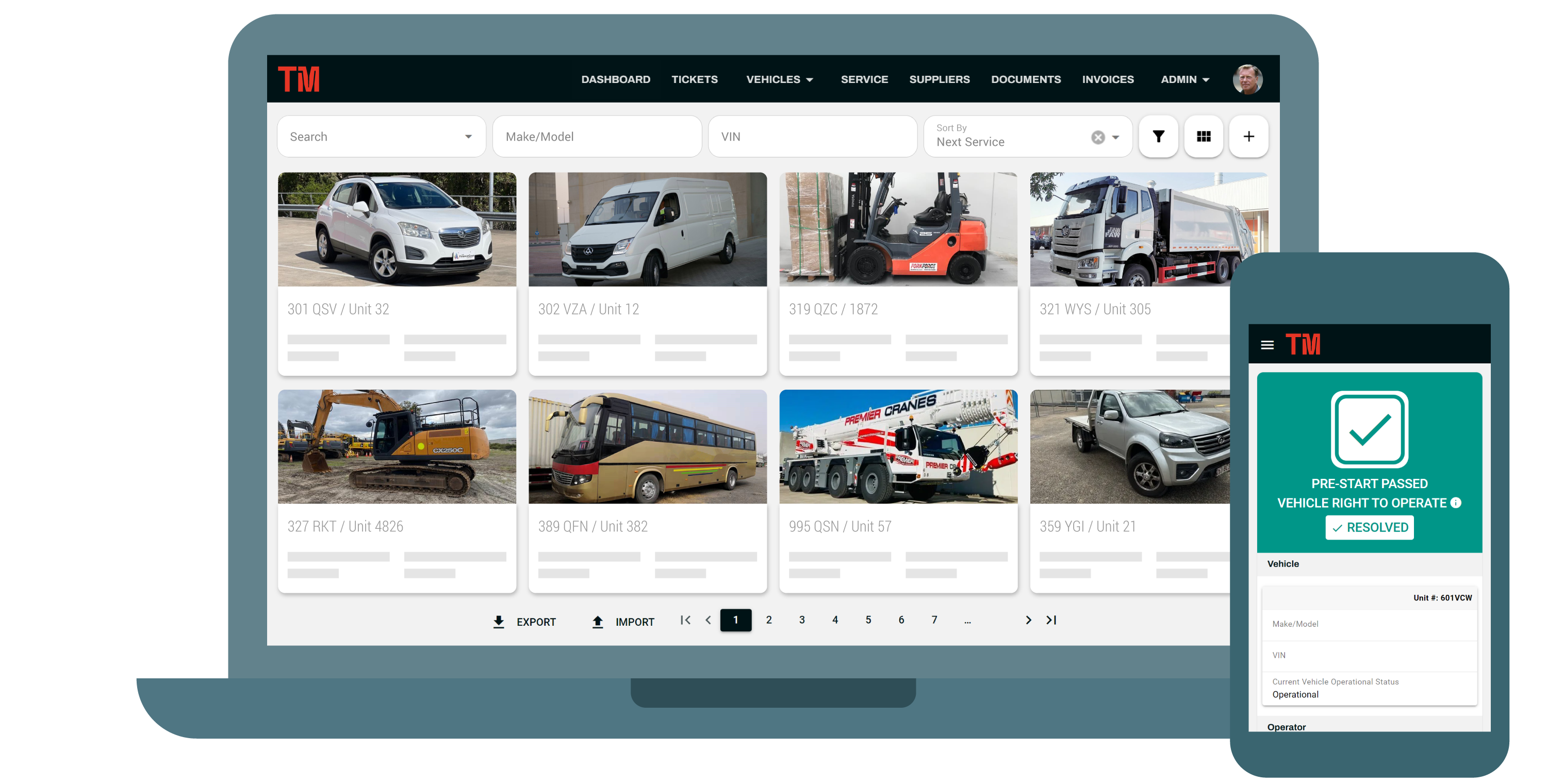 TMFleet: Fleet Maintenance Management Software App